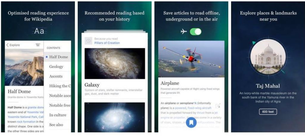 Wikipédia : Une application iPhone plus intelligente pour se cultiver